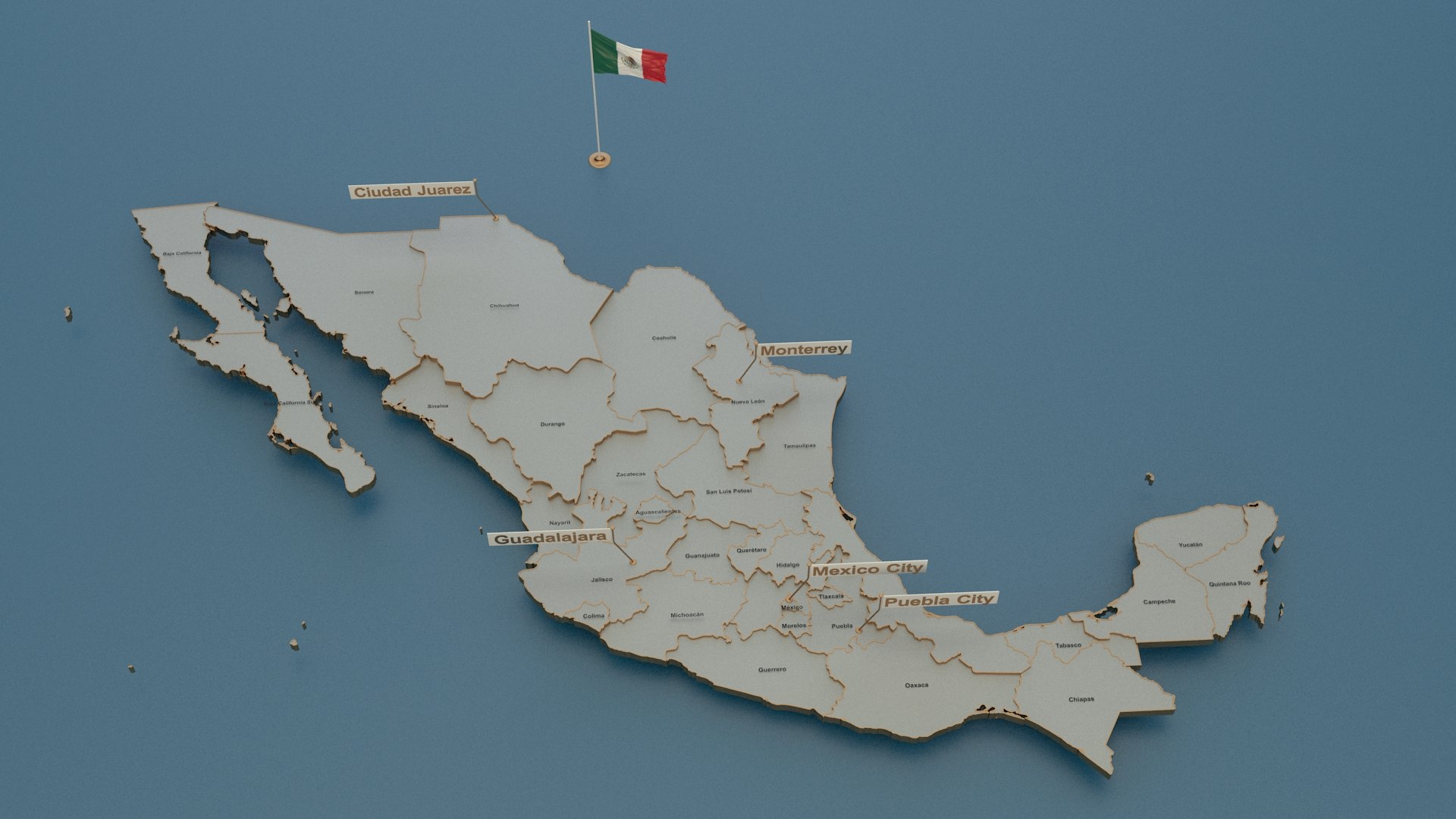 3D Mexico Animation - TurboSquid 1240712