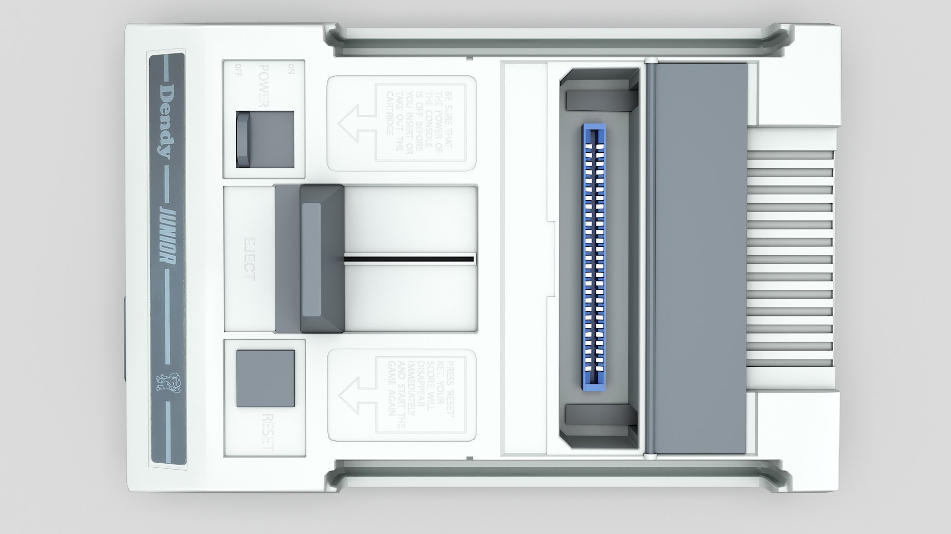 3D Dendy Nintendo Entertainment - TurboSquid 1615866