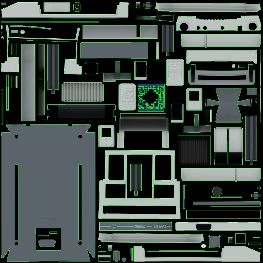 3D Dendy Nintendo Entertainment - TurboSquid 1615866