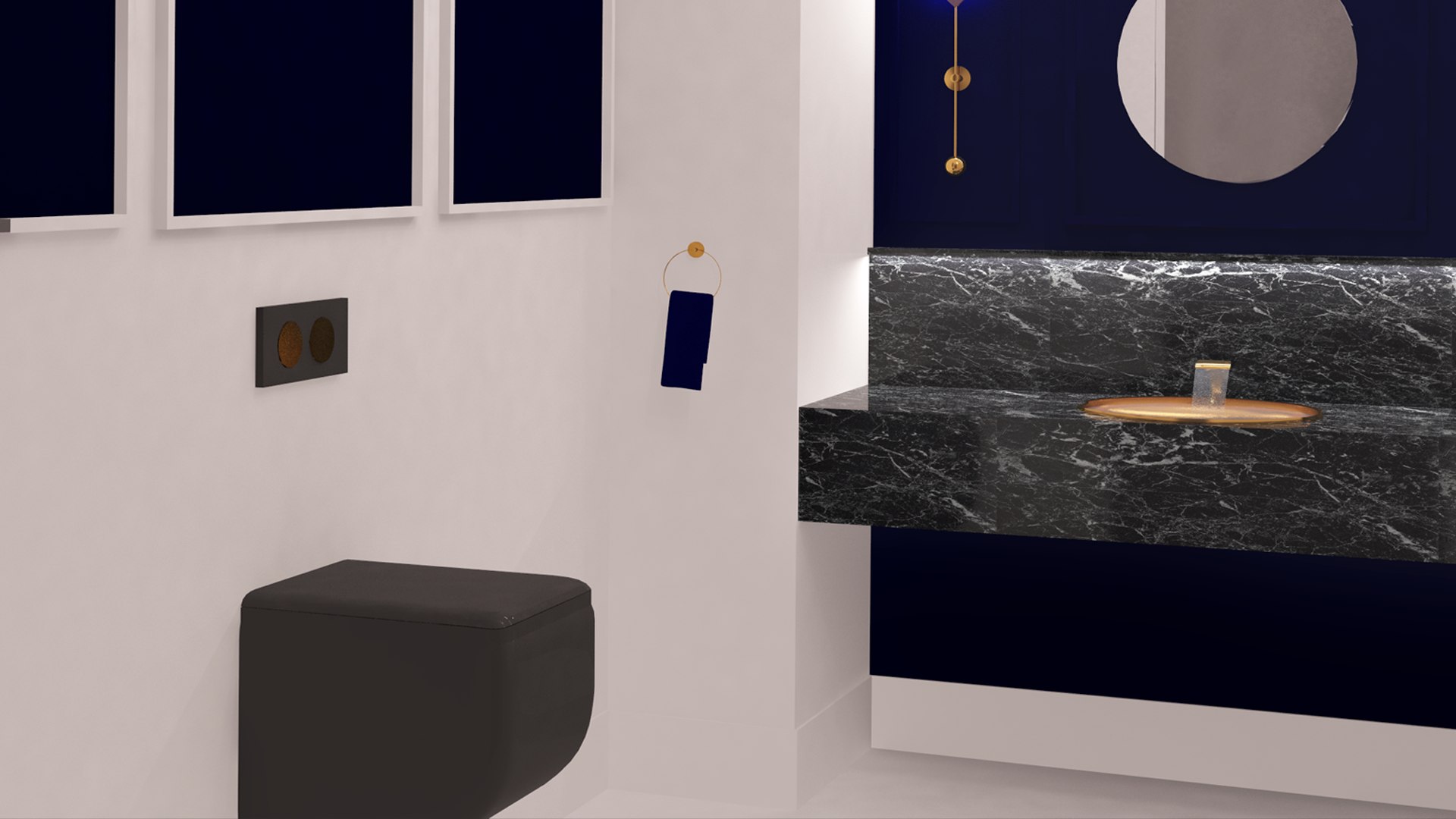 Toilet Room Model - TurboSquid 1692233