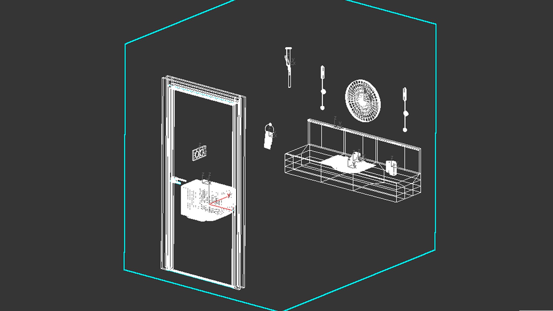 Toilet Room Model - TurboSquid 1692233