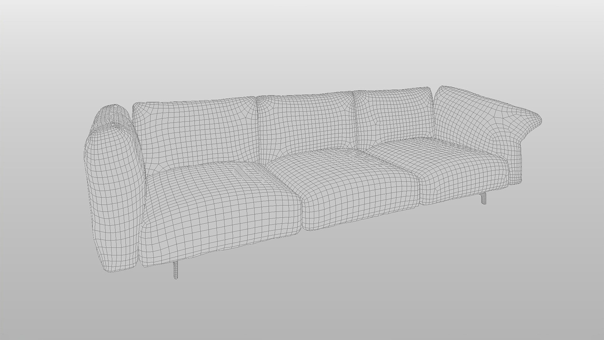 3D Dambo Sofa Model - TurboSquid 2213425