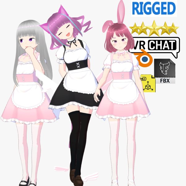 3D Vrchat Models | TurboSquid