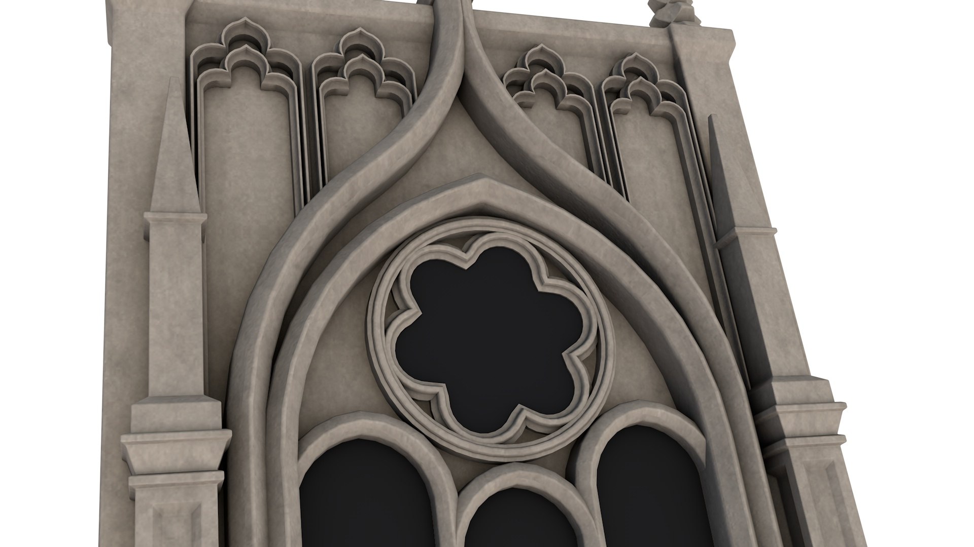 Gothic Window collection 3D model - TurboSquid 1867834