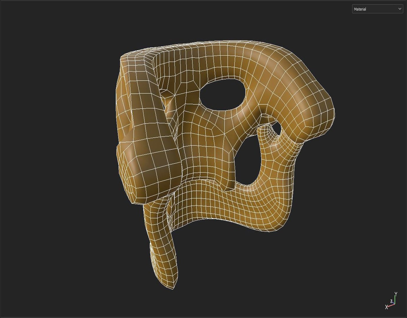 3D Tactical Face Mask - TurboSquid 2397267