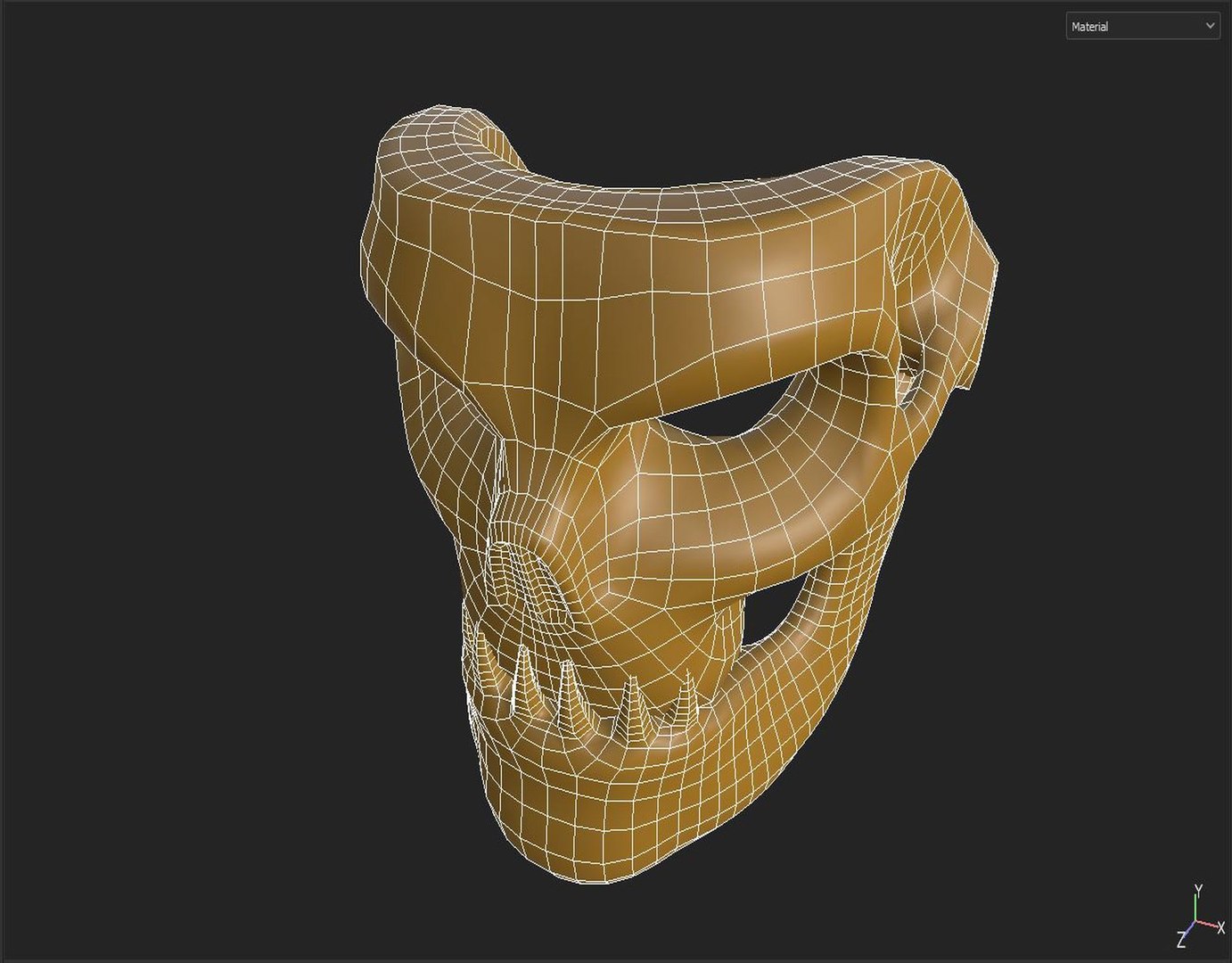3D Tactical Face Mask - TurboSquid 2397267
