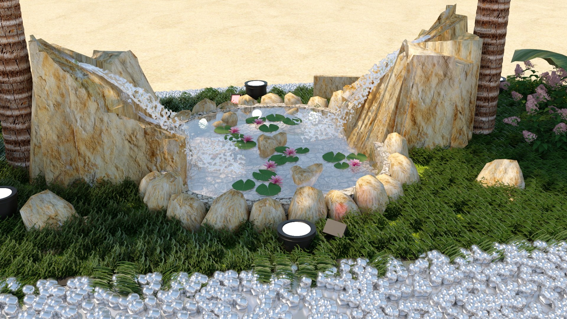 3D Landscape Design - TurboSquid 1977338