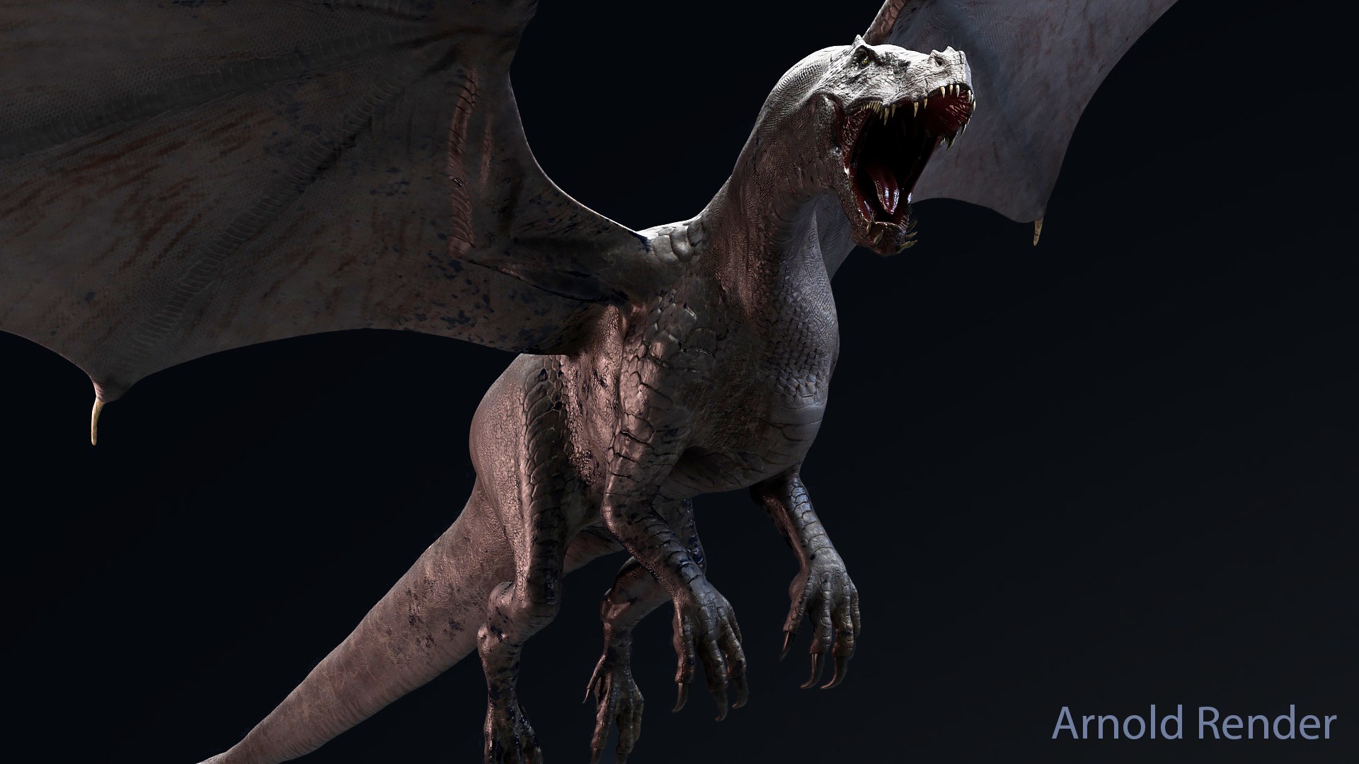 3D Iron Fire Dragon - Unreal Engine Project - TurboSquid 2223755