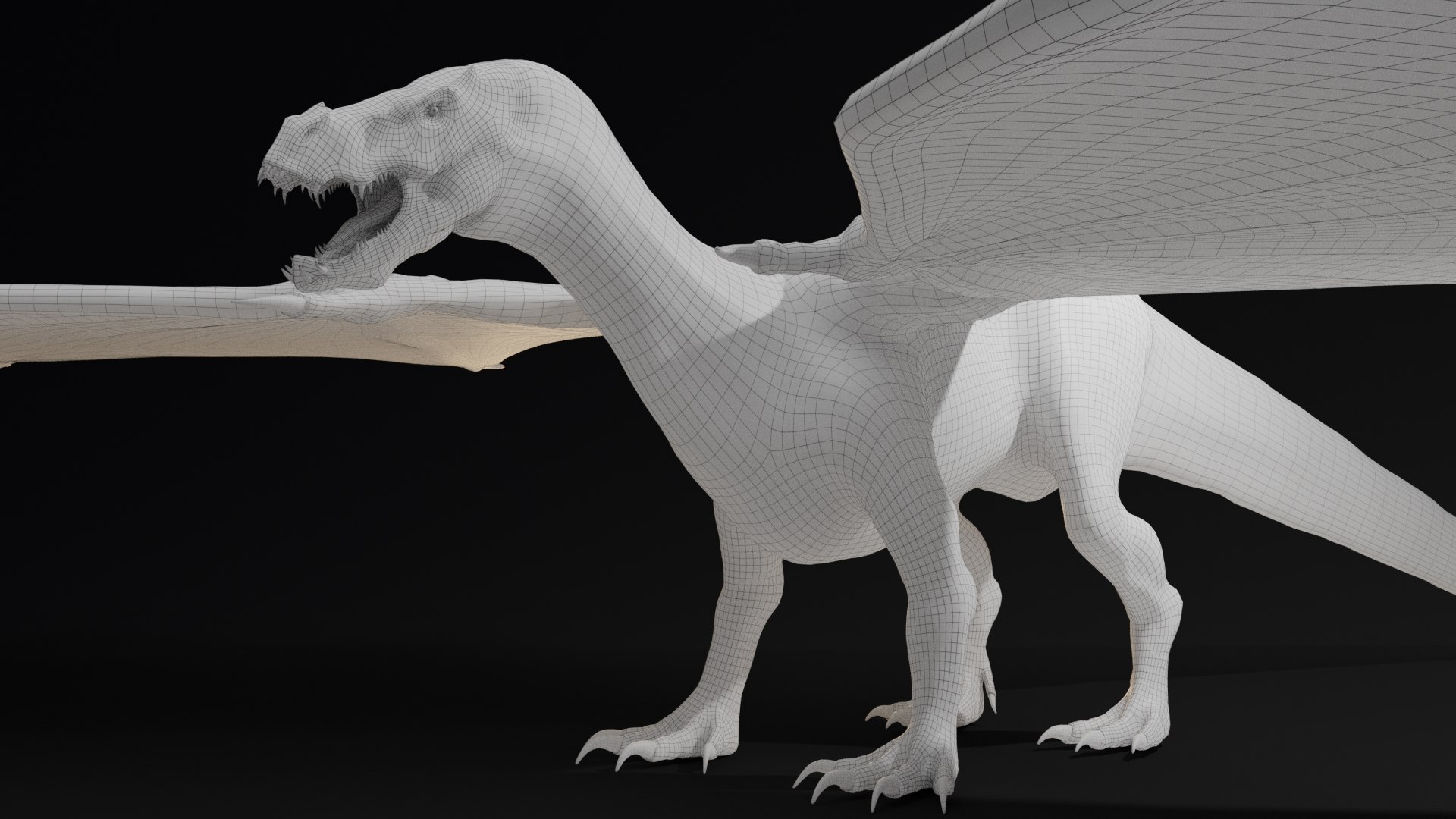 3D Iron Fire Dragon - Unreal Engine Project - TurboSquid 2223755