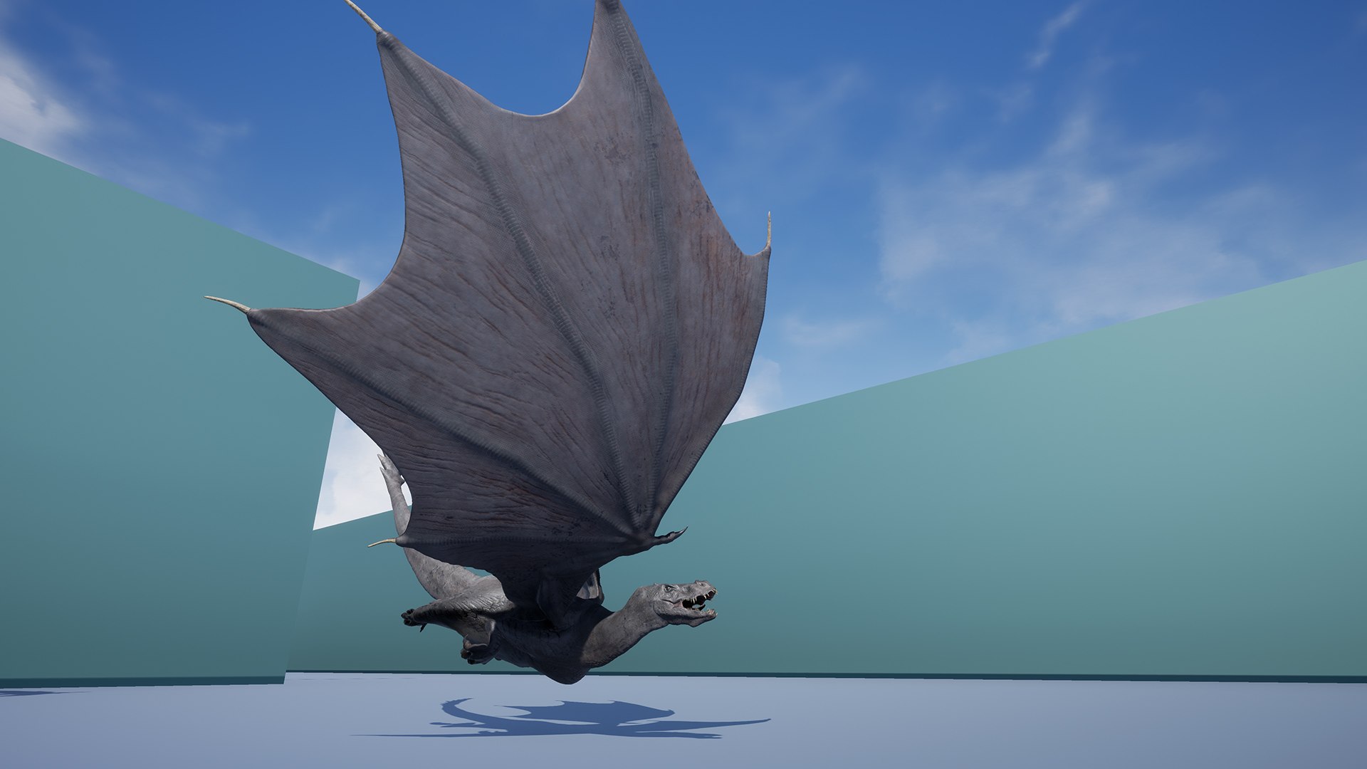 3D Iron Fire Dragon - Unreal Engine Project - TurboSquid 2223755