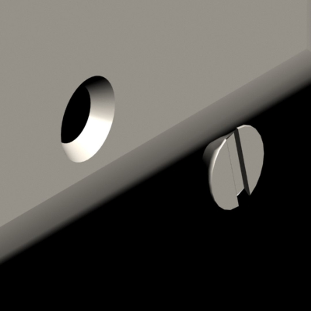 3d Model Plate Rf Stud Cat5