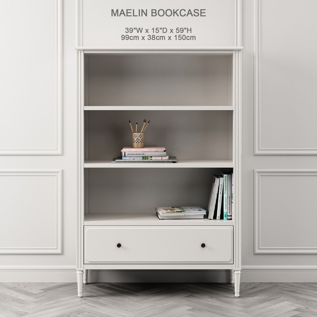 Maelin Desk Storage 3D Model - TurboSquid 1198133