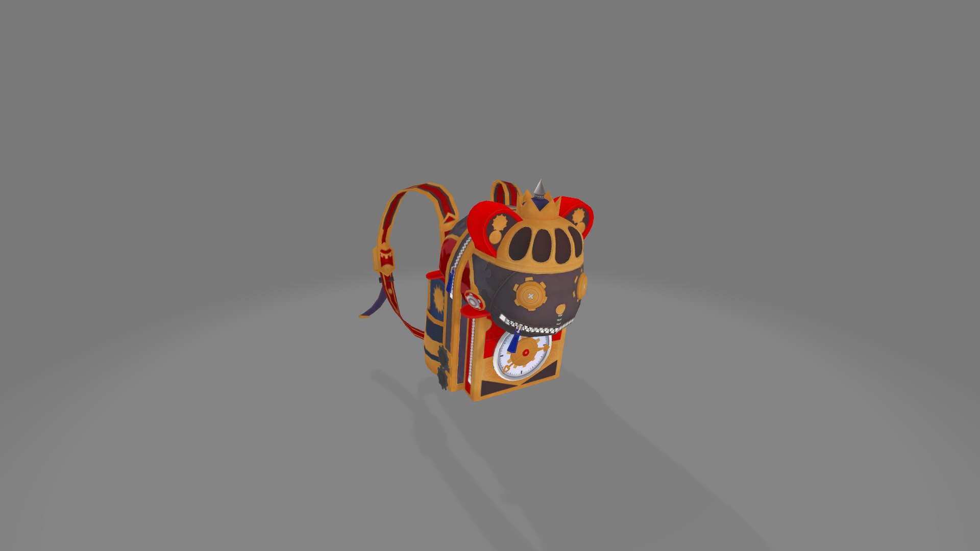 3D Bag 3x Clockwork Ursa Backpack model - TurboSquid 2148442