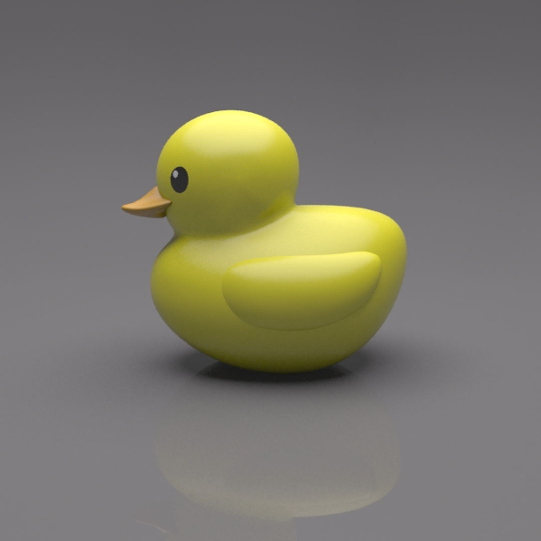 Rubber Duck 3d Model