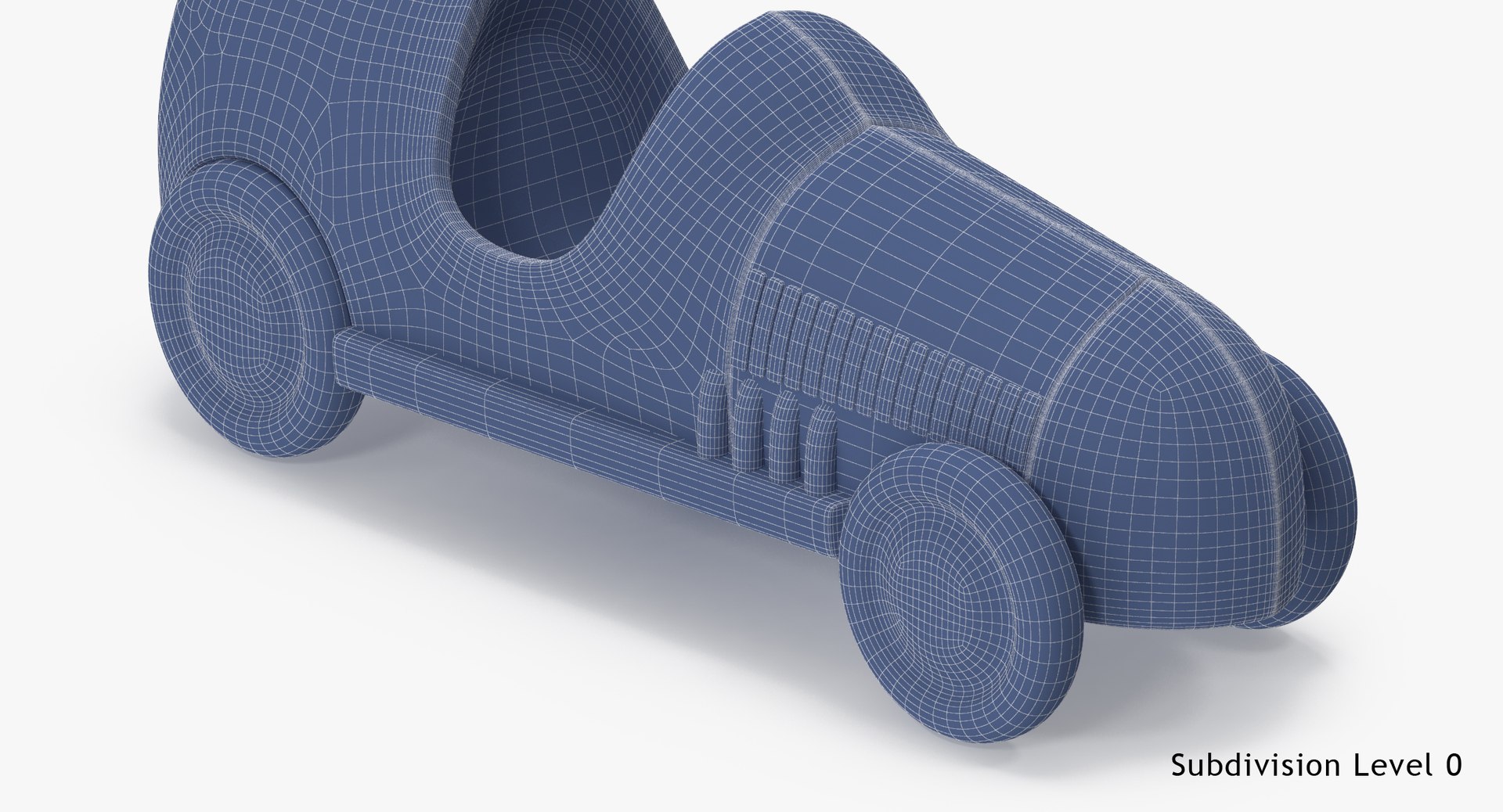 3d monopoly car - model