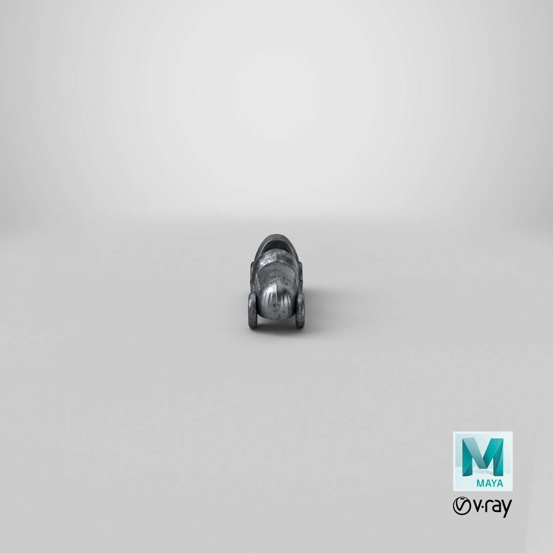 3d monopoly car - model