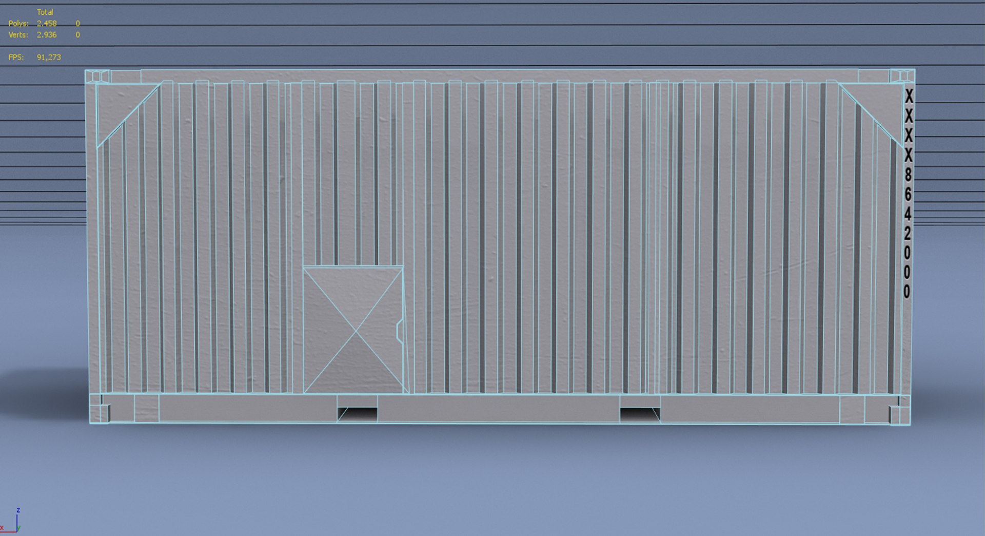 Subsea Control Container 3D Model - TurboSquid 1273622