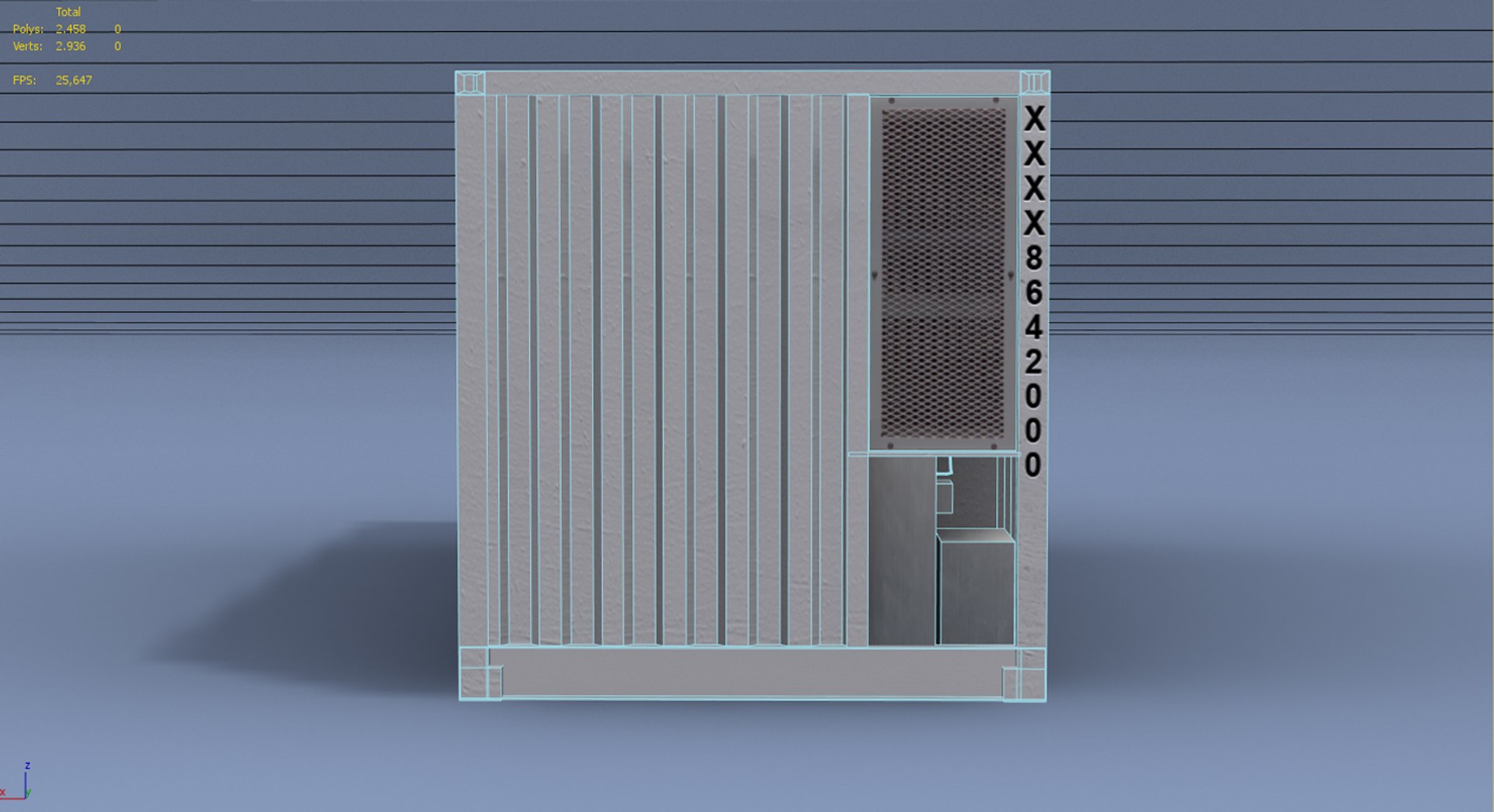 Subsea Control Container 3D Model - TurboSquid 1273622