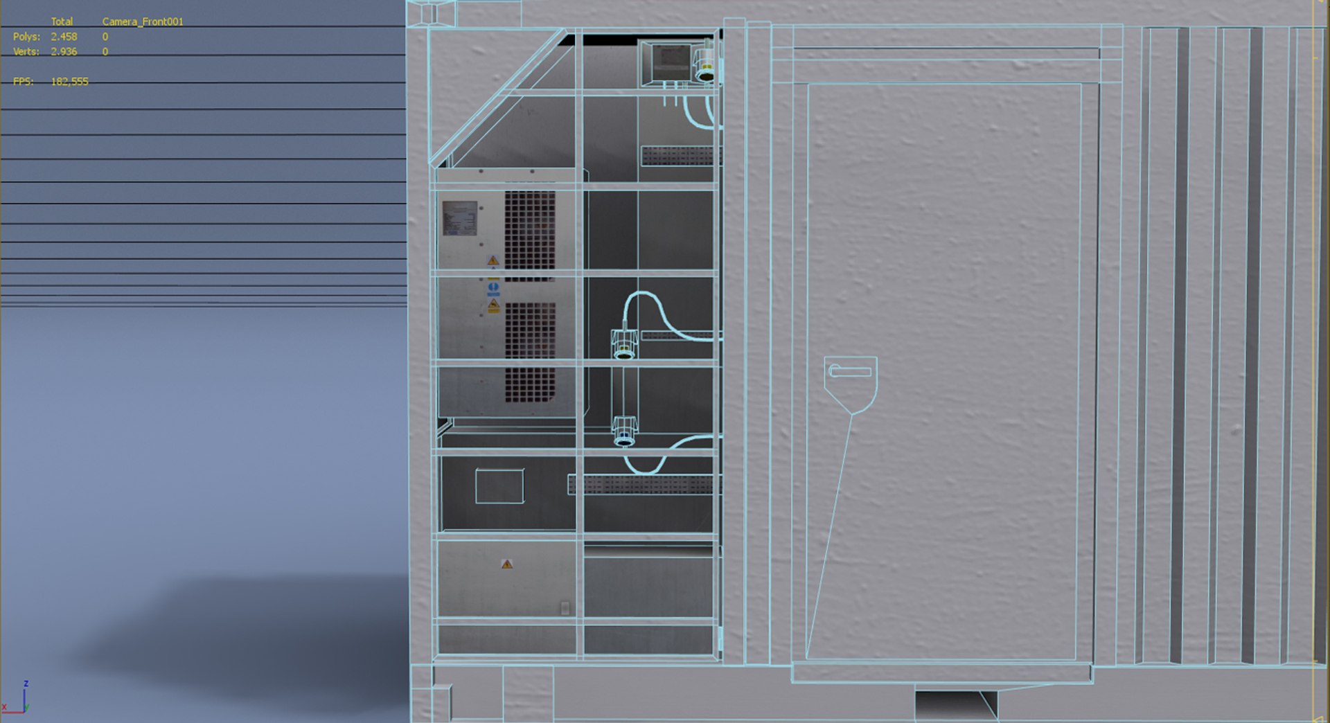 Subsea Control Container 3D Model - TurboSquid 1273622
