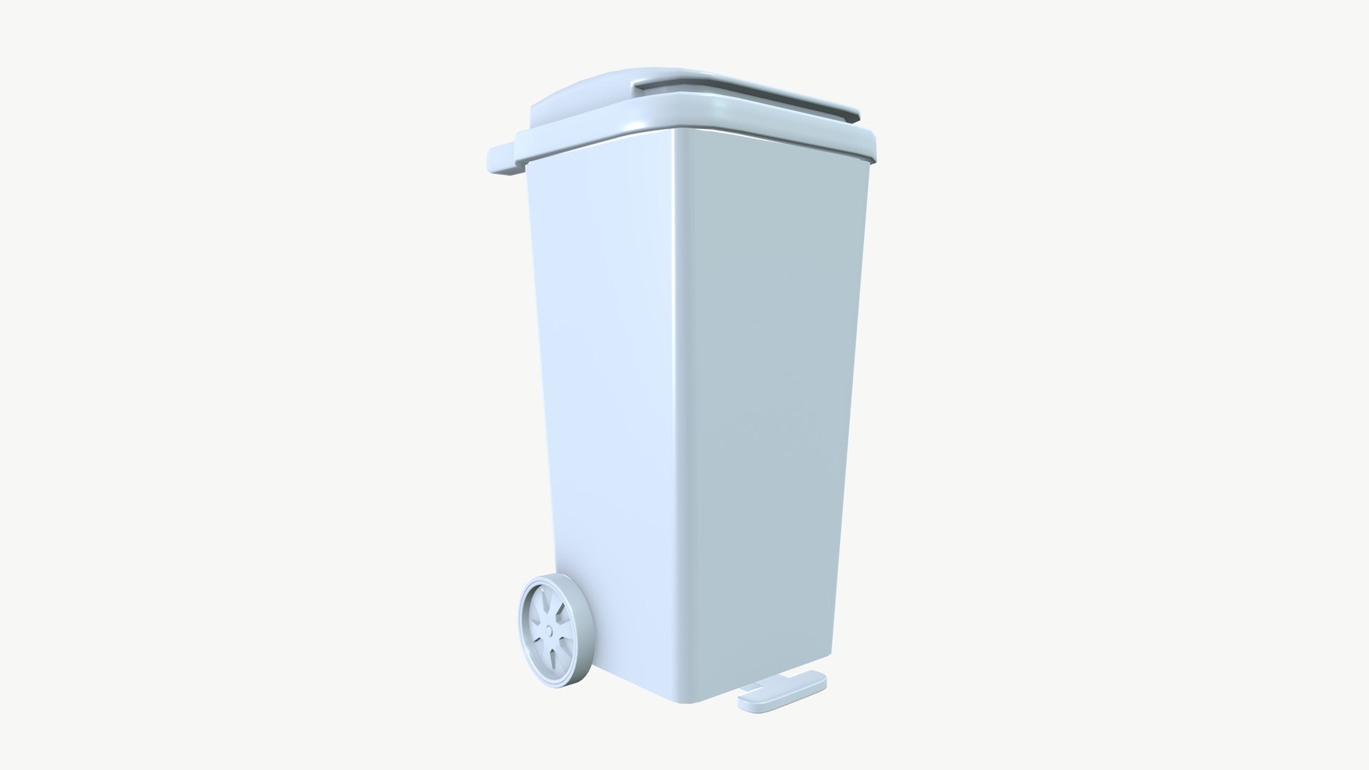 3D Trash Bin Model - TurboSquid 2423644