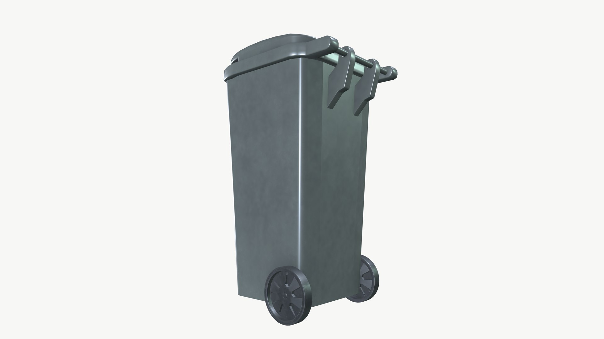 3D Trash Bin Model - TurboSquid 2423644