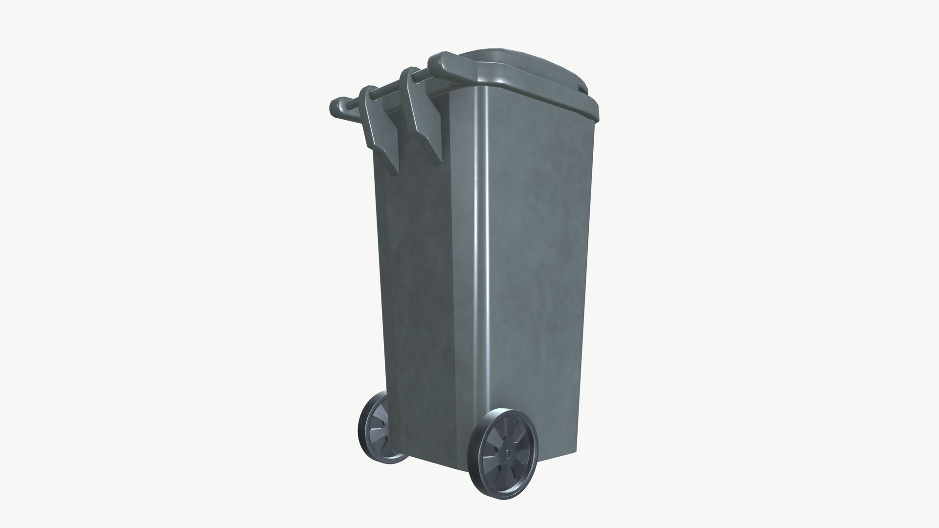 3D Trash Bin Model - TurboSquid 2423644