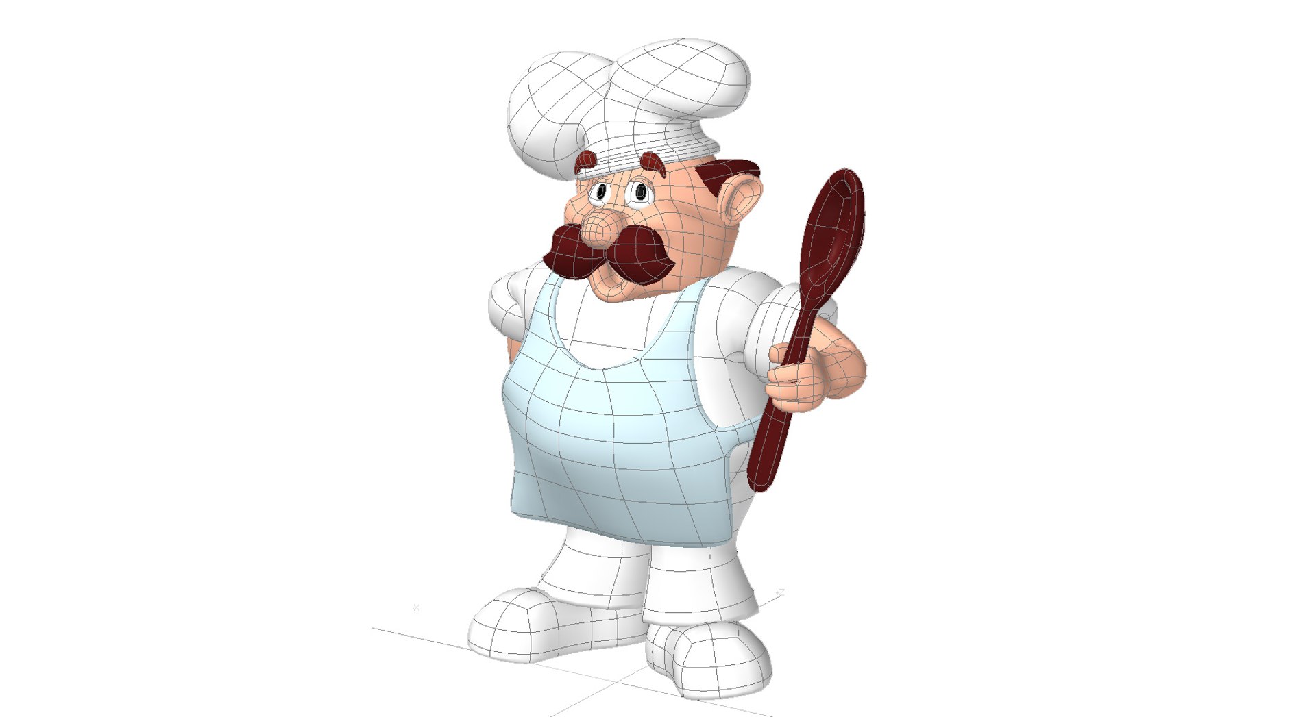 Chef Character 3D Model - TurboSquid 1197780