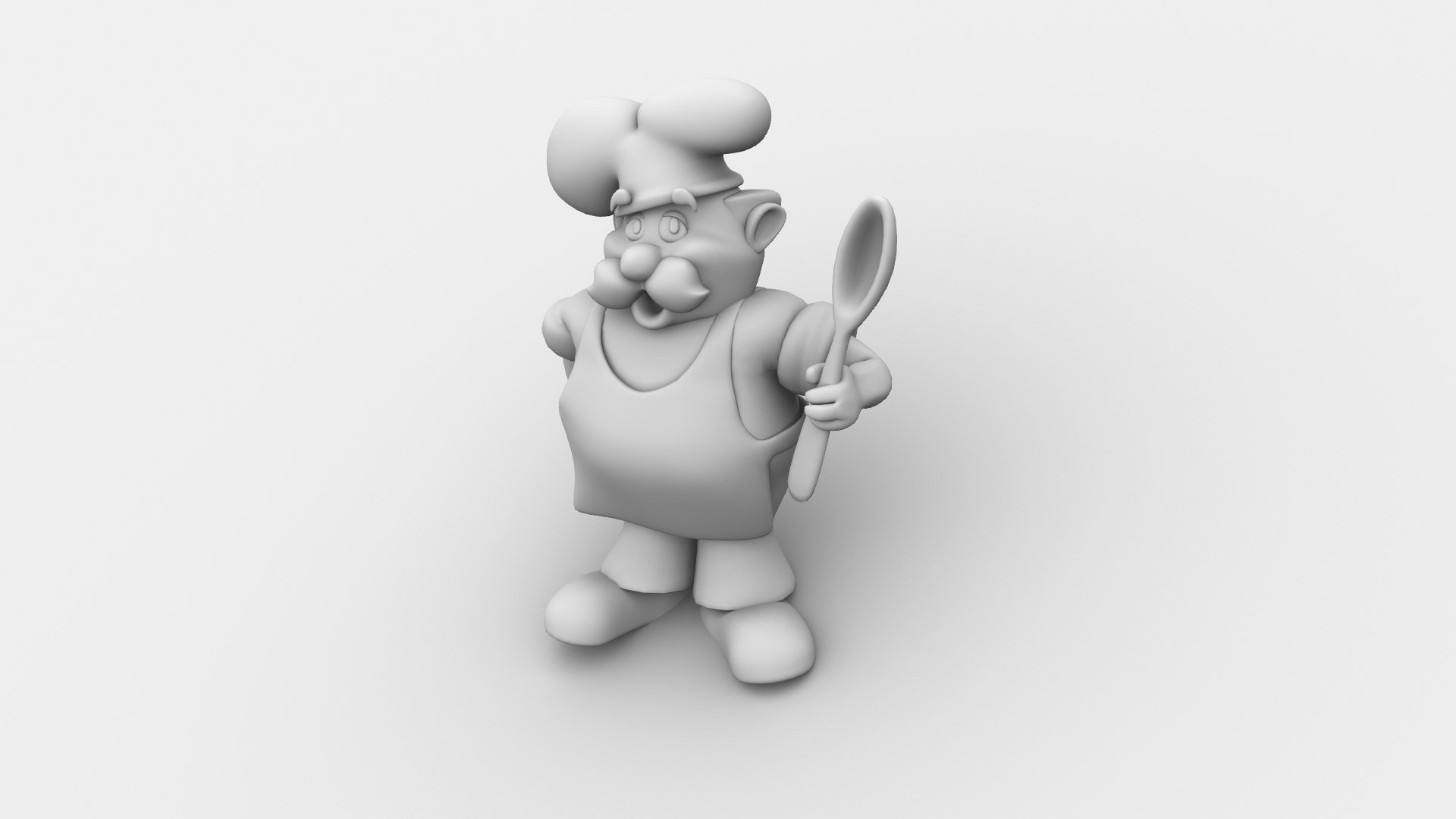 Chef Character 3D Model - TurboSquid 1197780