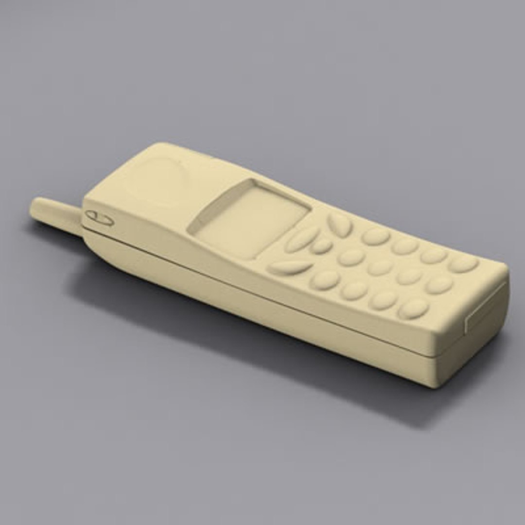 Ericsson Sh888 Cellular Phone 3d Model