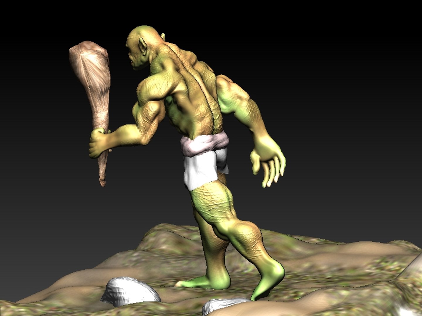 3d orc model