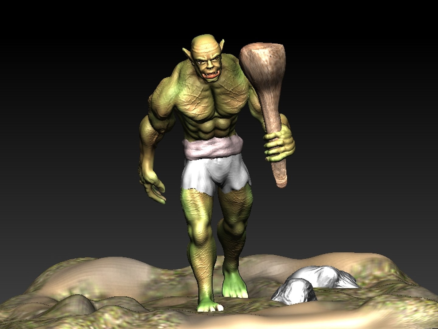 3d orc model