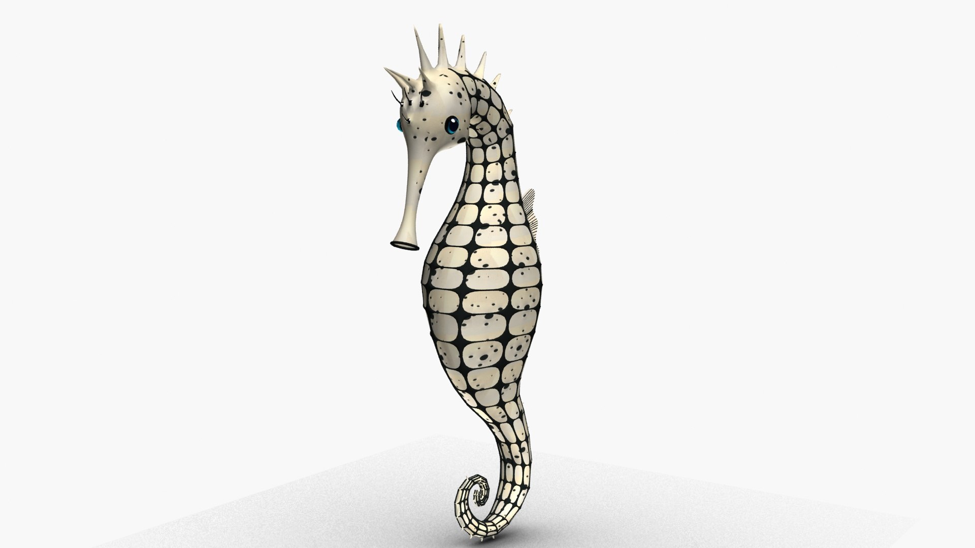 Sea Horse 3D Model - TurboSquid 2342102