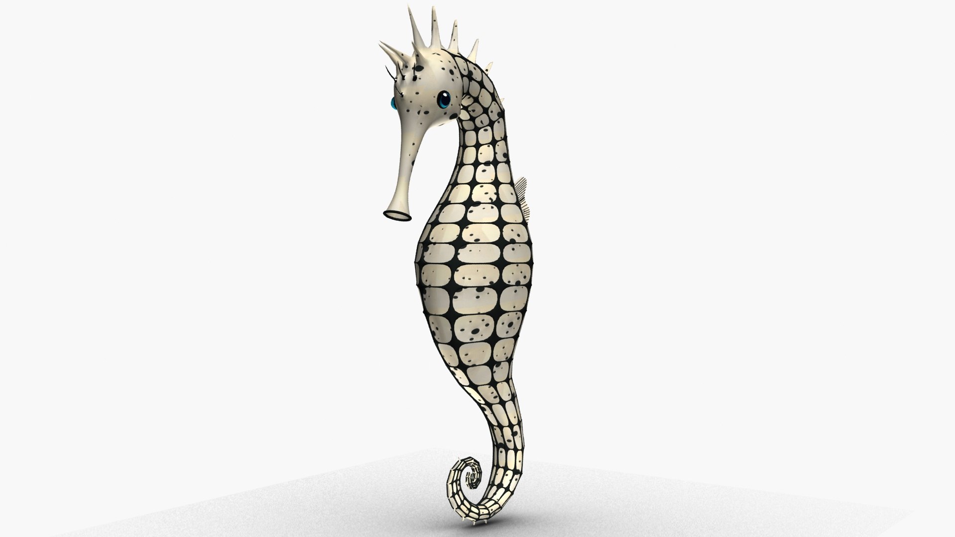 Sea Horse 3D Model - TurboSquid 2342102