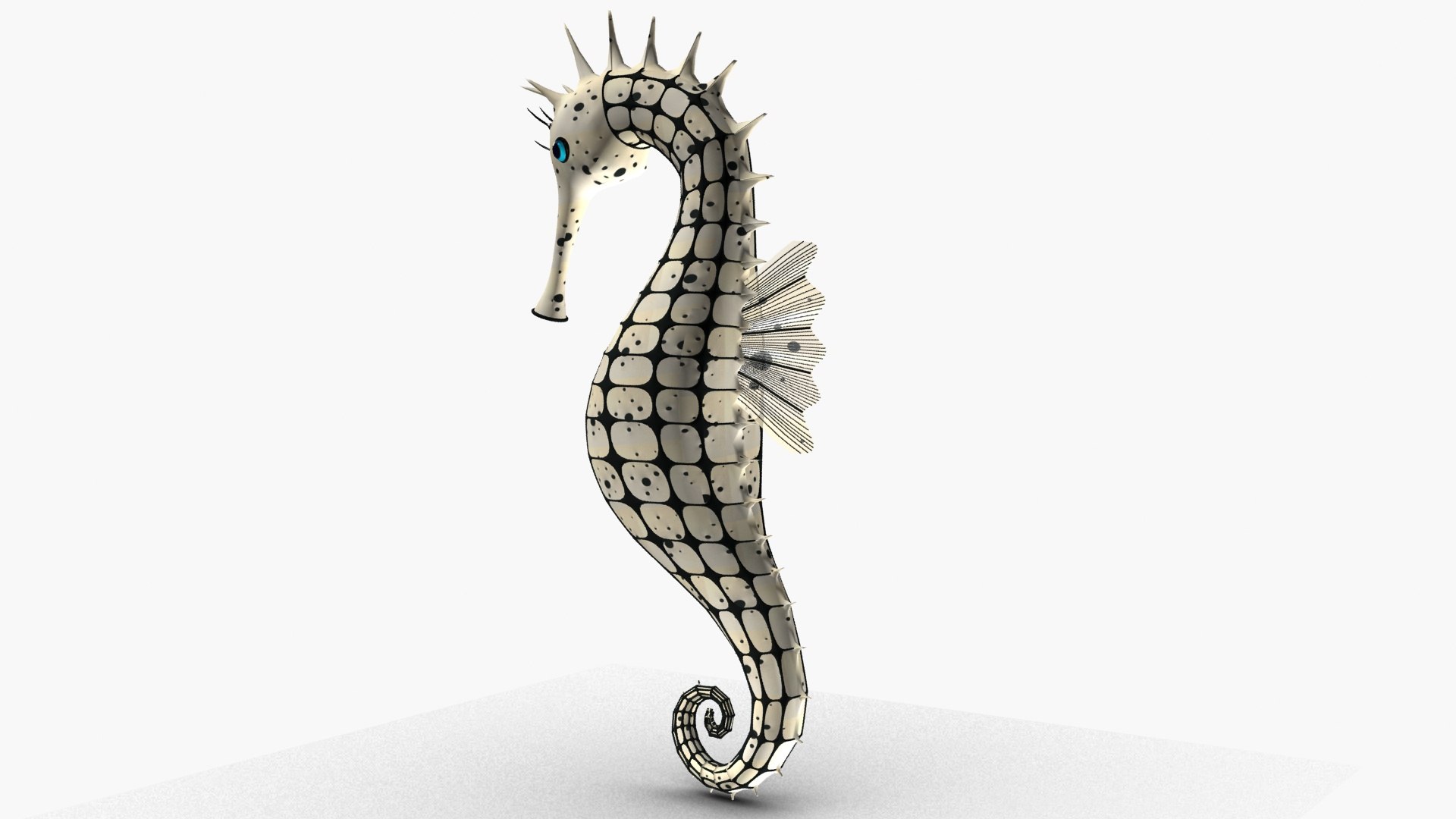 Sea Horse 3D Model - TurboSquid 2342102