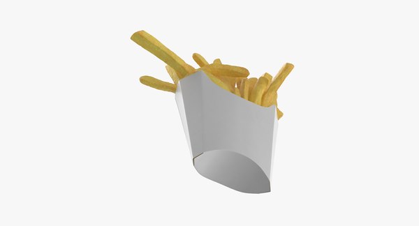 3D fries boxes model - TurboSquid 1234530