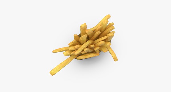 3D fries boxes model - TurboSquid 1234530