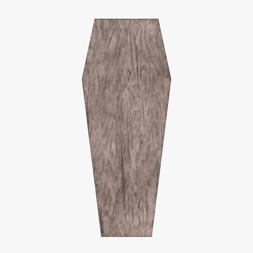 Rustic Coffin 3D Model - TurboSquid 1599365