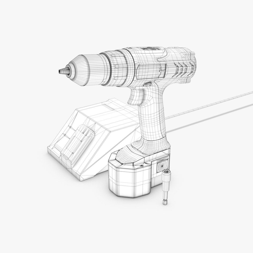3d Model Aeg Screwdriver
