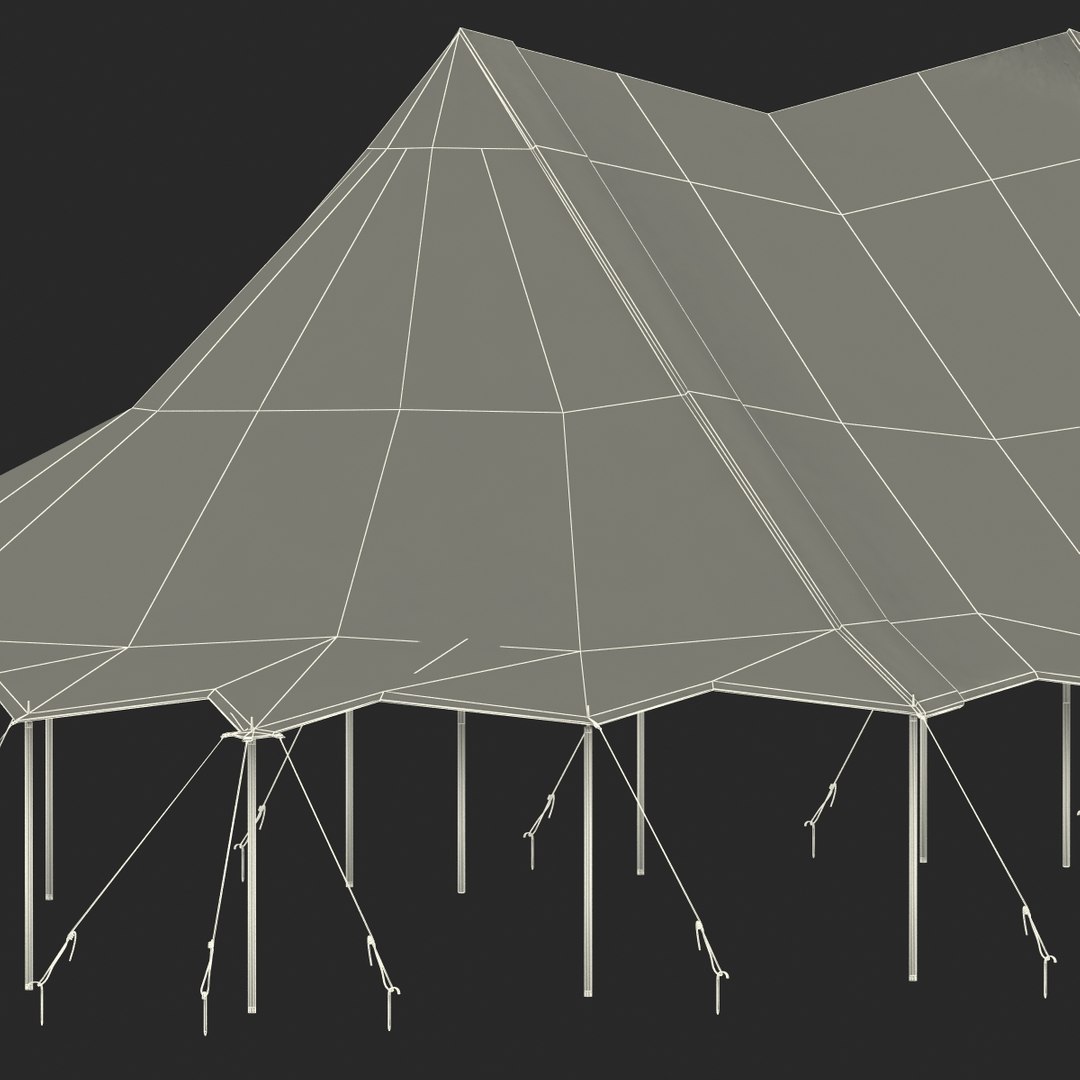 party tent 3d model