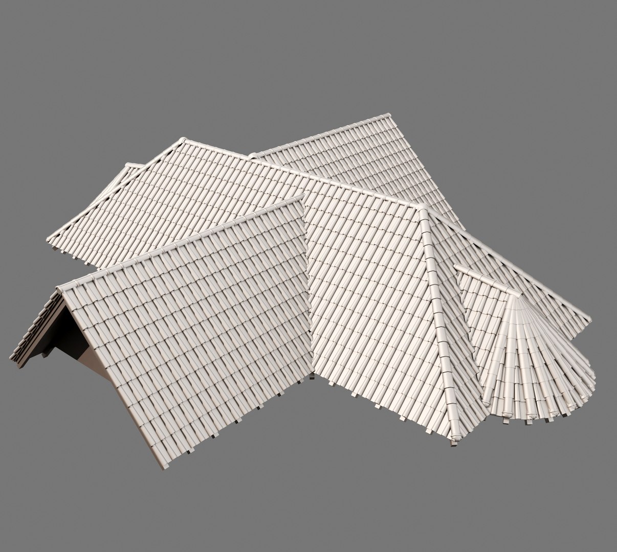 3D Realistic Roof Collections 35 Model - TurboSquid 1894367