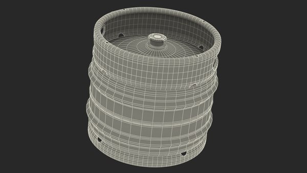 Edelstahl Bierfass 30L 3D-Modell - TurboSquid 1628188