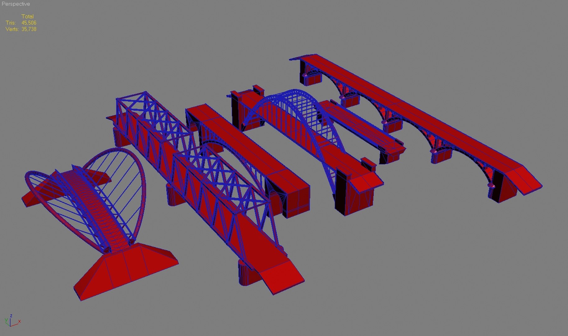 Obj Simple Bridges