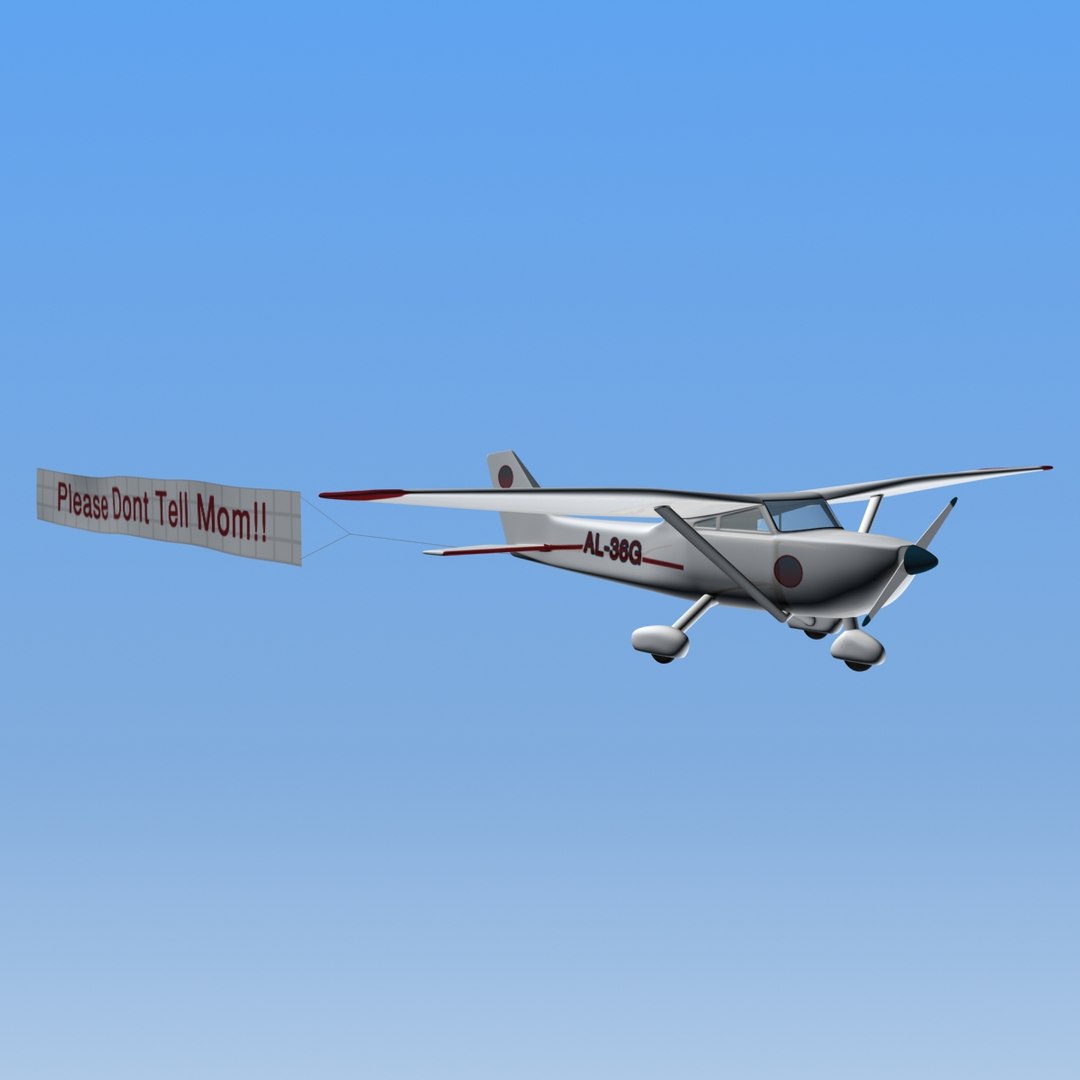 Cessna Plane 3d Max