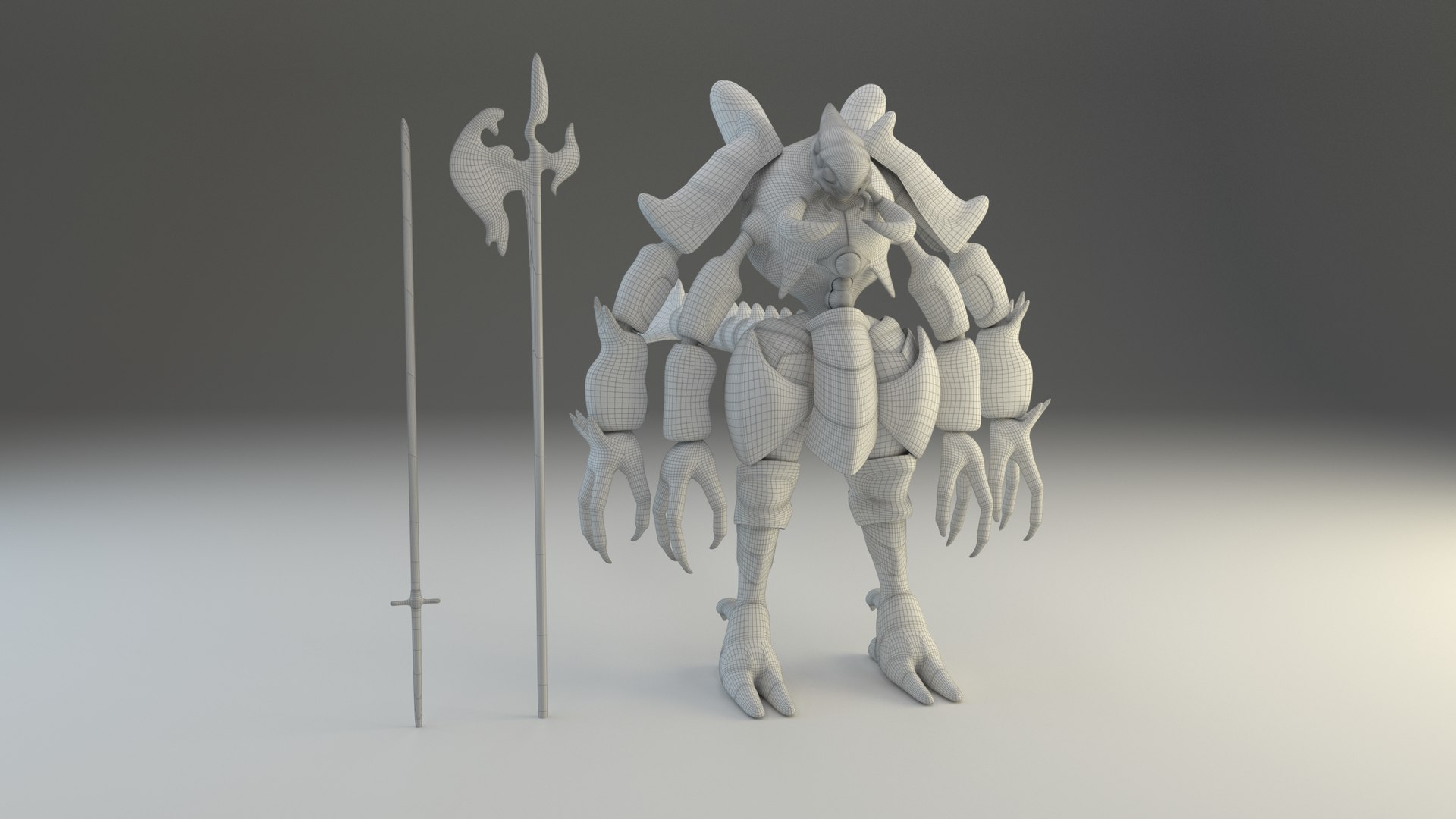 Cocytus Overlord Blender 3D Model - TurboSquid 1329356