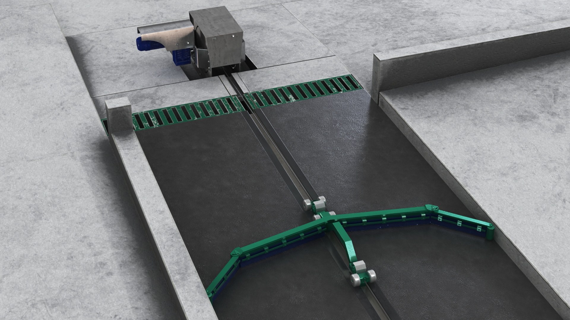 3D Farm Barn Automatic Clean System - TurboSquid 2113507