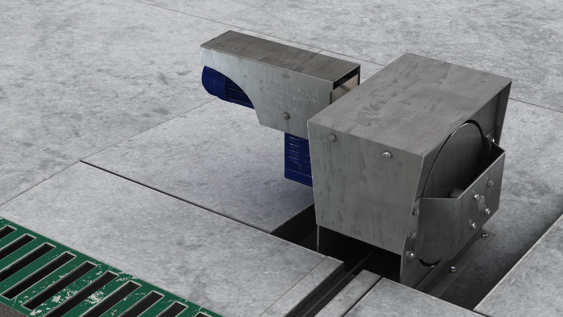 3D Farm Barn Automatic Clean System - TurboSquid 2113507