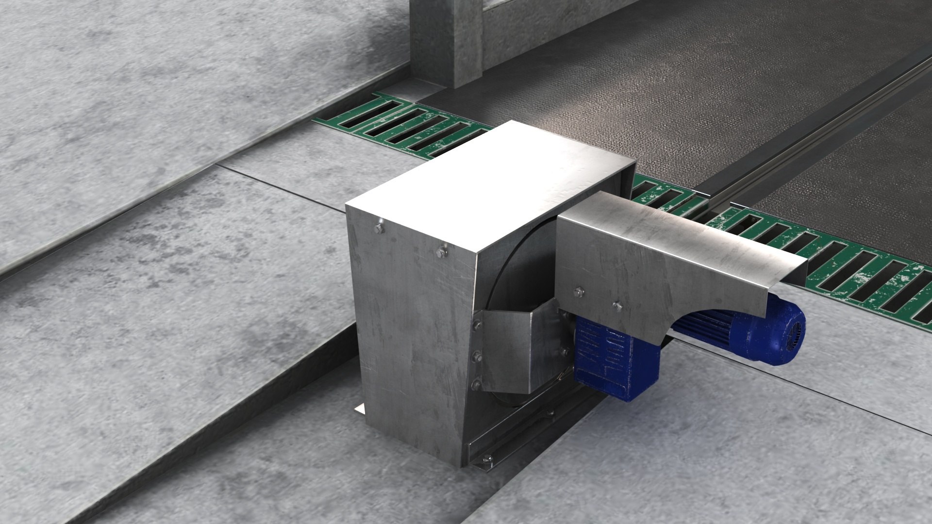 3D Farm Barn Automatic Clean System - TurboSquid 2113507