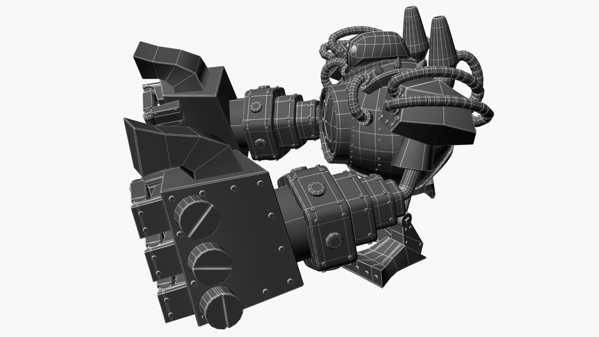 Blitzcrank League Legends 3d Max