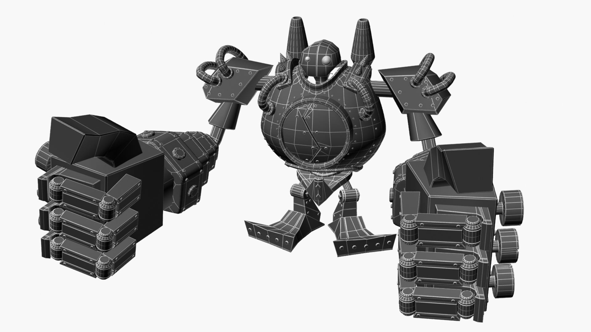 blitzcrank league legends 3d max