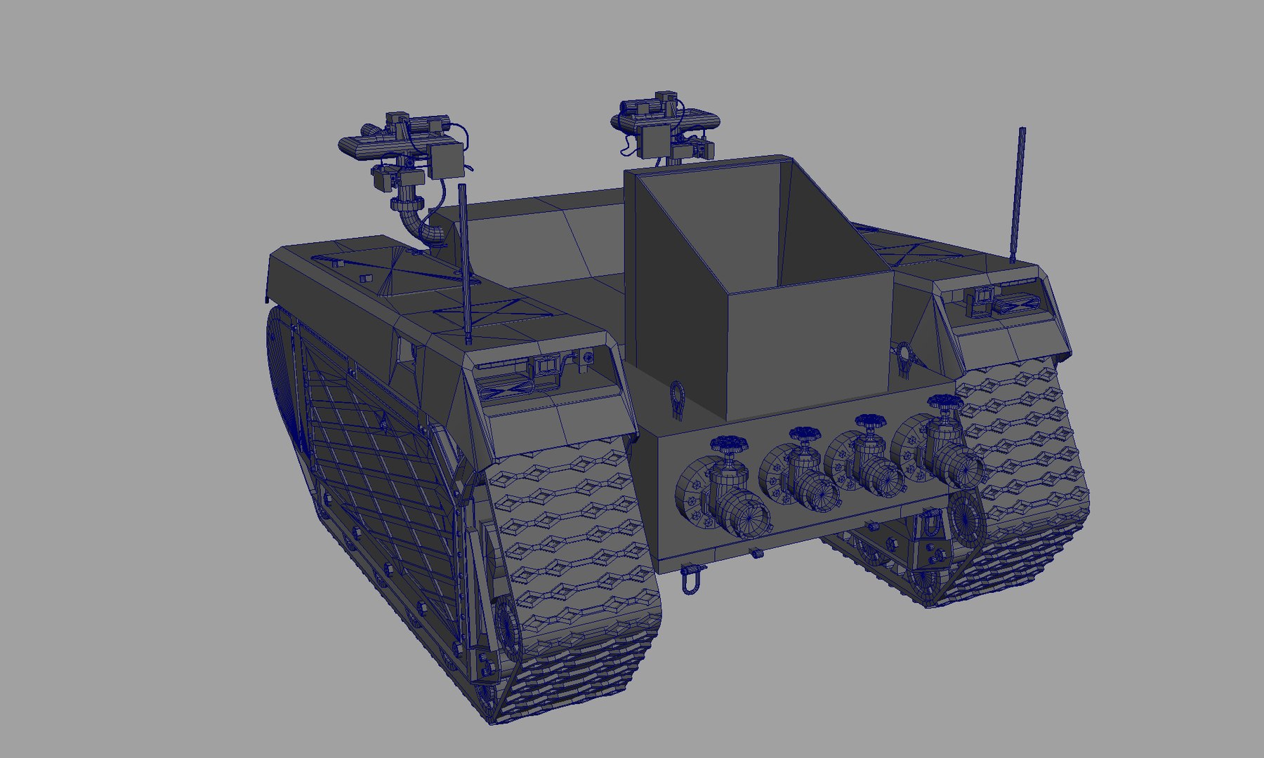 3D Themis Multiscope Fire Robot - TurboSquid 2007614
